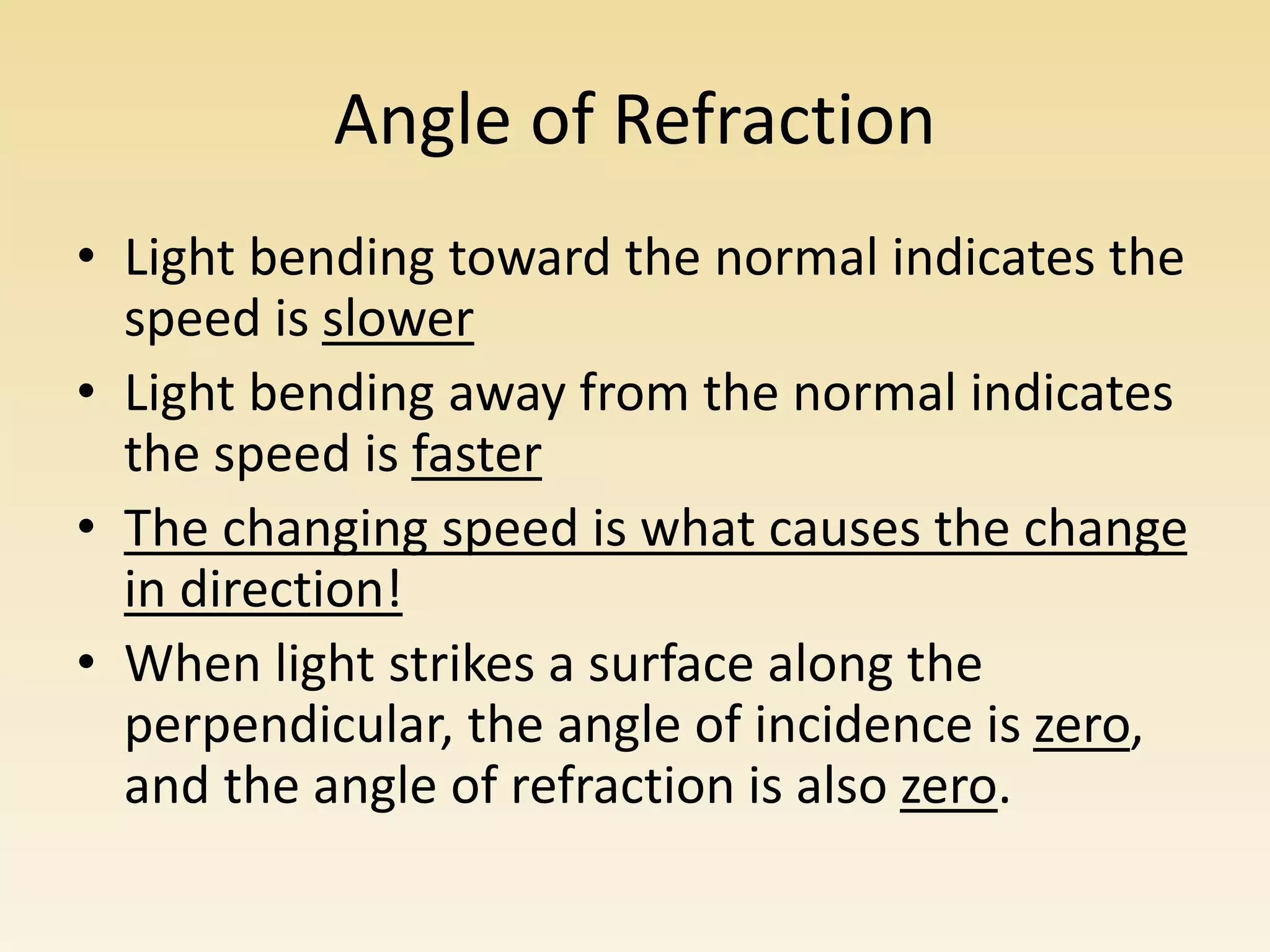 Refraction and snells_law | PPTX
