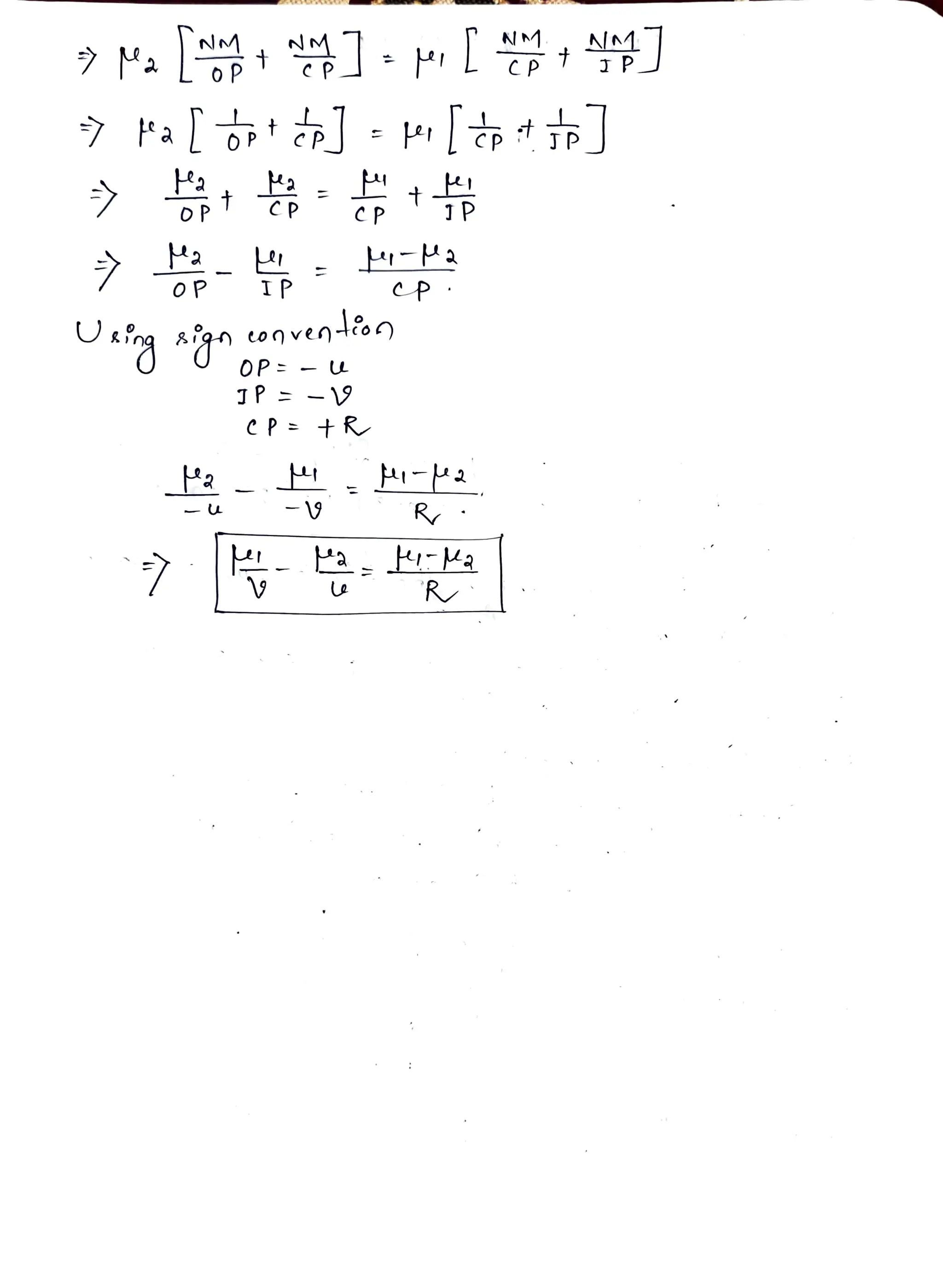 Refraction At Spherical Surfaces Pdf Class 12 Pdf