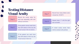 Comprehensive Guide to Refraction Examination and Visual Acuity Testing ...