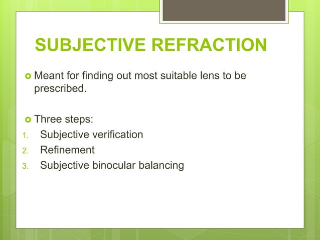 Refraction in different refractive errors and their Management | PPT Refraction in different refractive errors and their Management | PPT