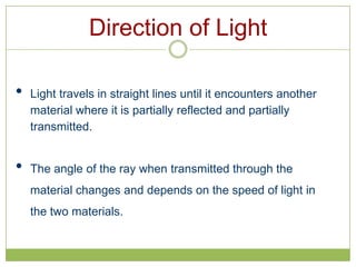 Refraction of light | PPTX | Physics | Science