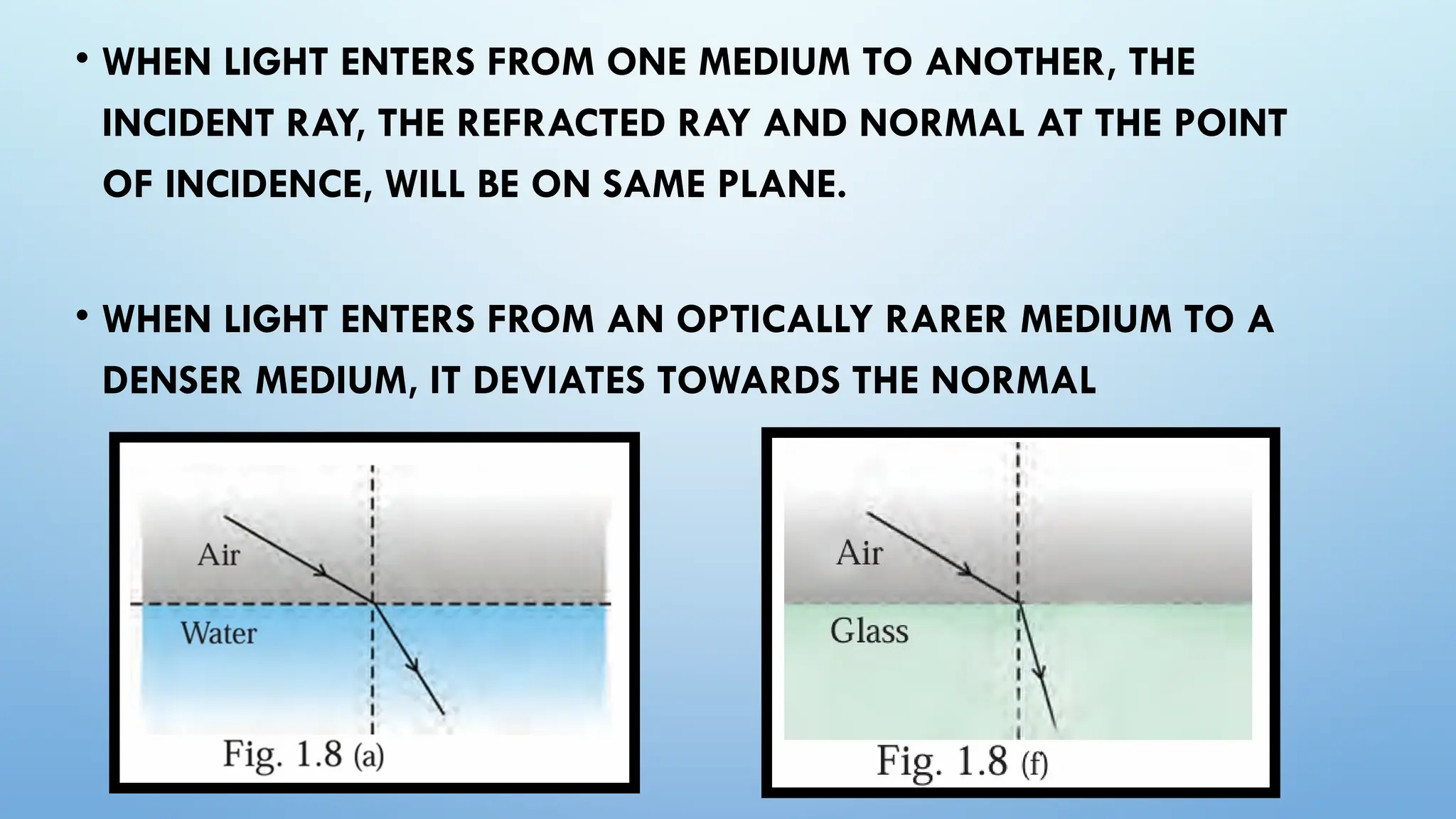 REFRACTION OF LIGHT.................pptx