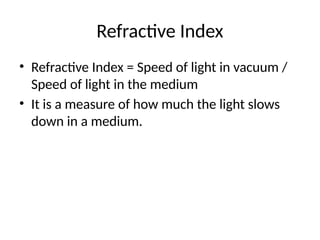 Refraction_of_Light_Class9.pptx based on state syllabus | PPTX