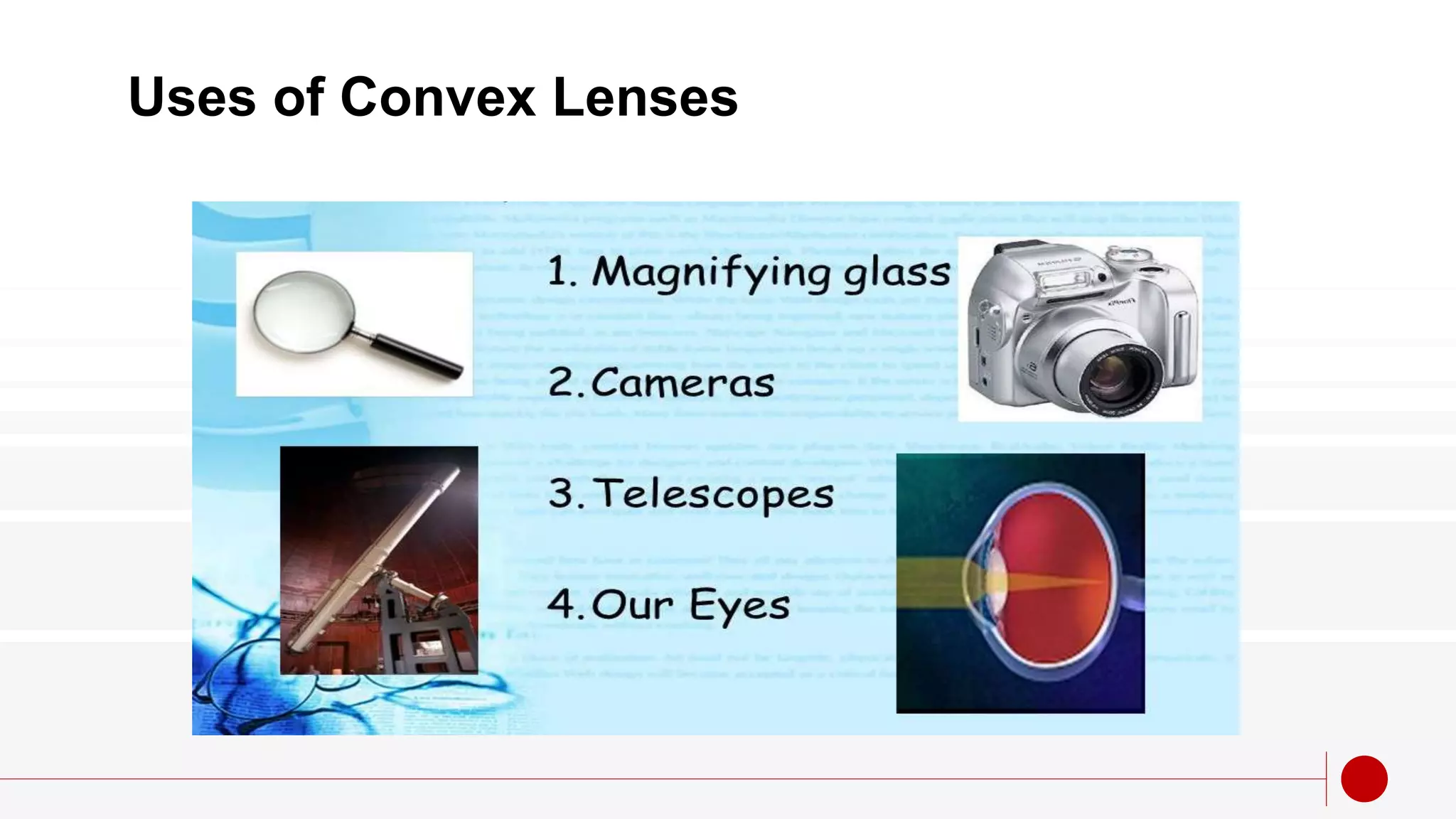 Refraction of light in lenses | PPTX