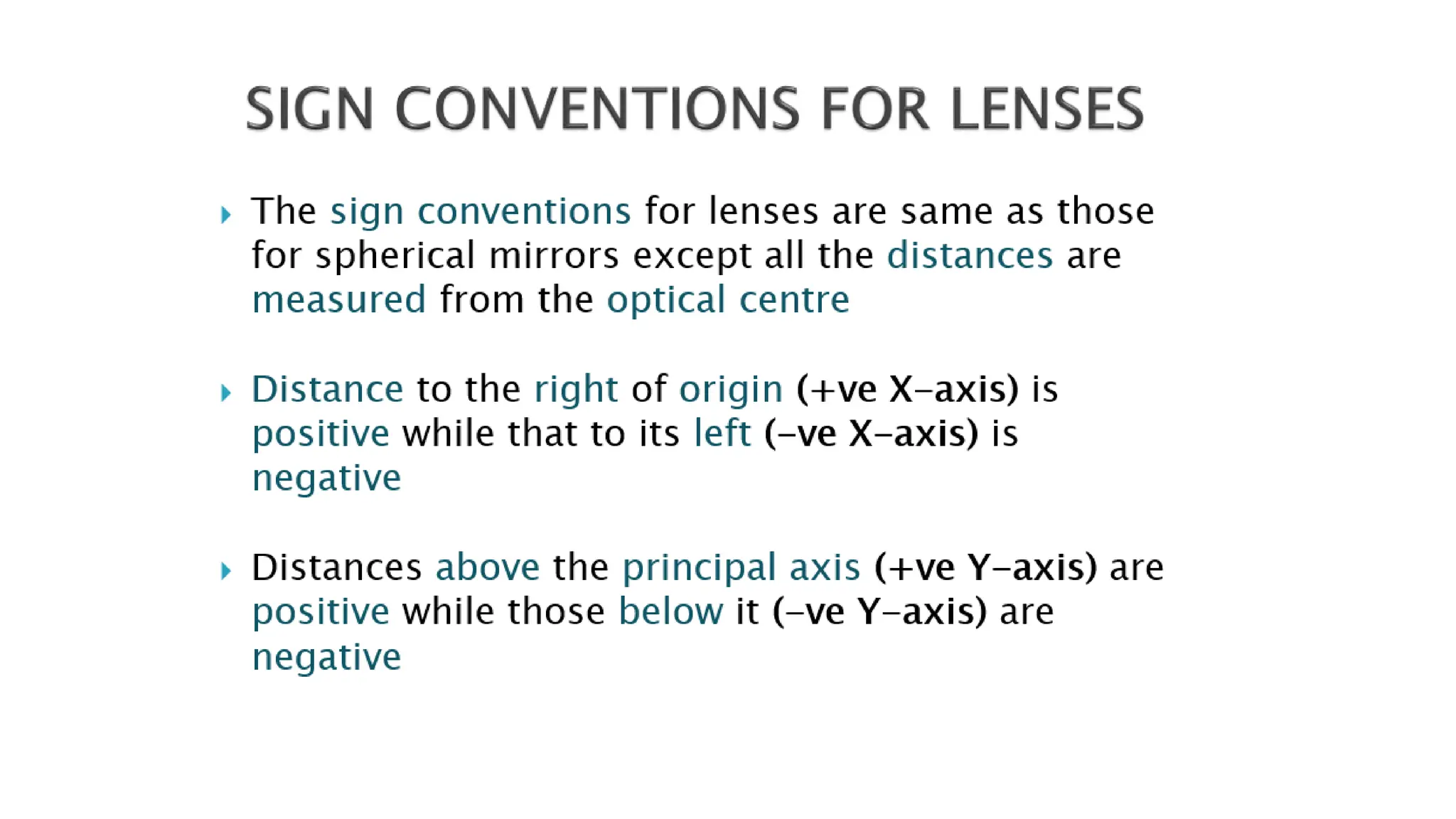 Refraction terms diagram and rules. refraction by spherical lensespptx ...