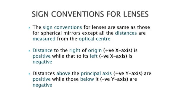 Refraction terms diagram and rules. refraction by spherical lensespptx ...