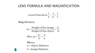 Refraction terms diagram and rules. refraction by spherical lensespptx ...