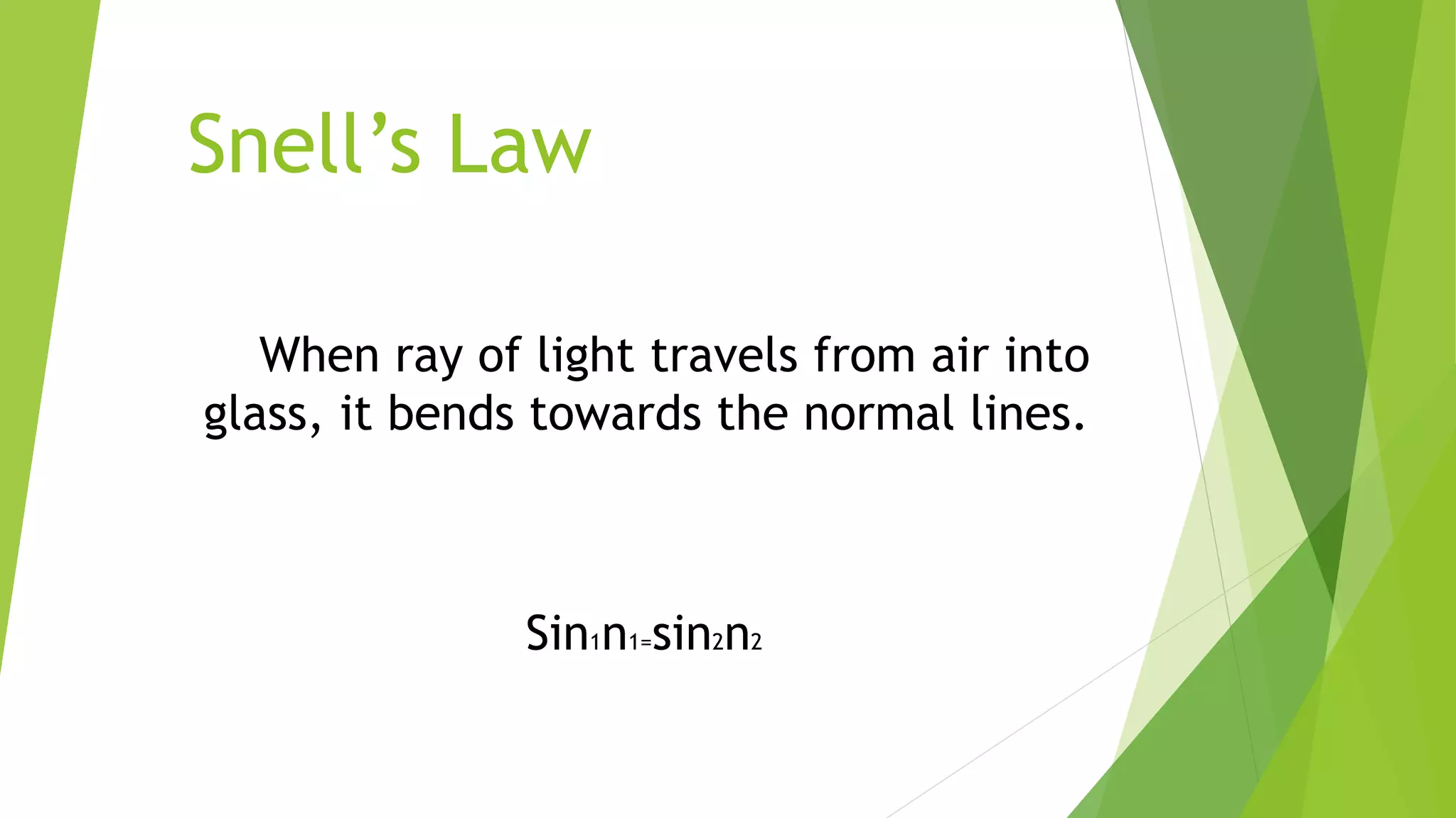 Refraction through Plane parallel plates | PPTX