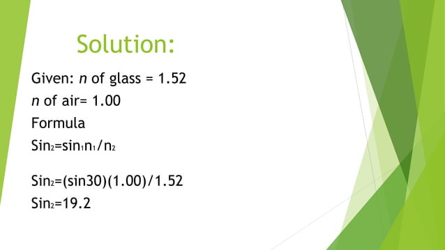 Refraction through Plane parallel plates | PPTX
