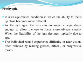 refractive error.ppt definition. Introduction. Etiology | PPT