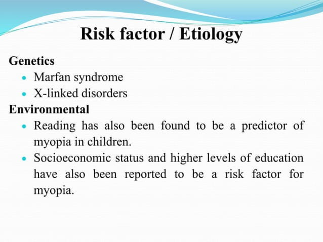 refractive error.ppt definition. Introduction. Etiology | PPT