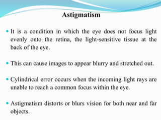 refractive error.ppt definition. Introduction. Etiology | PPT