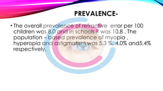 refractive error.pptx reference nursing e | PPT