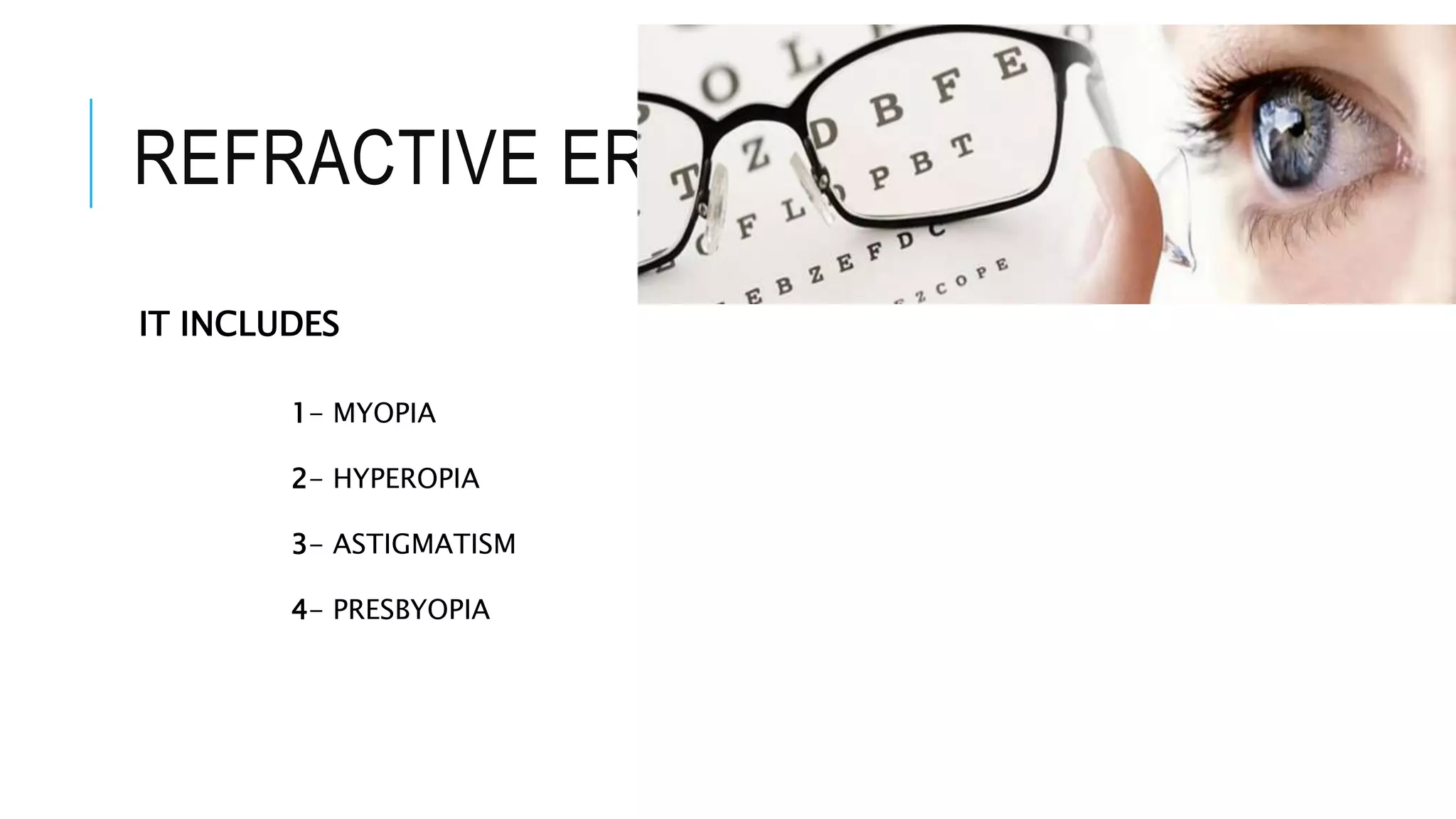 Refractive errors | PPTX