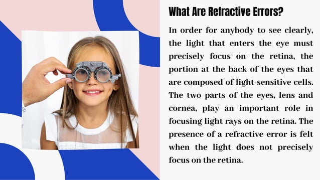 Refractive Errors In Children | PDF