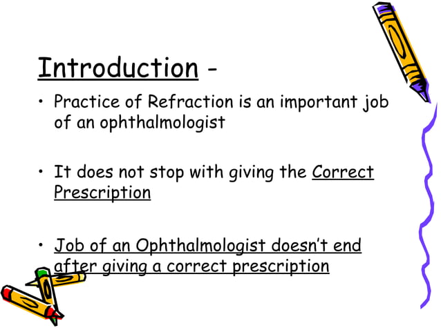 Optical Errors that Encountered after correct Lens Prescription by an ...