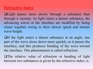 Refractive index | PPTX