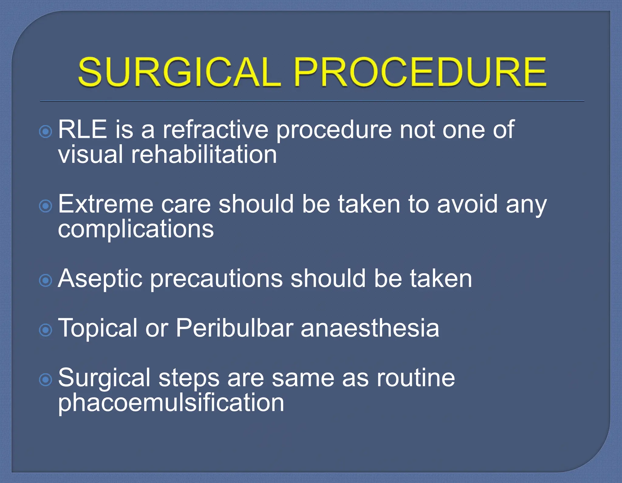 REFRACTIVE LENS EXCHANGE(CLEAR LENS EXTRACTION).pptx by sudhakar.pptx