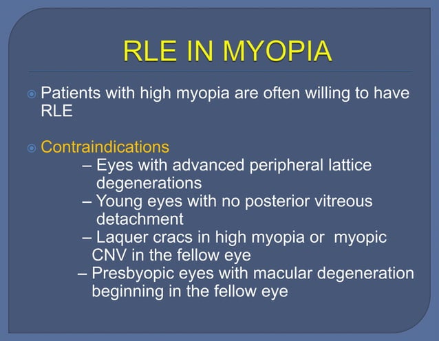 REFRACTIVE LENS EXCHANGE(CLEAR LENS EXTRACTION).pptx by sudhakar.pptx