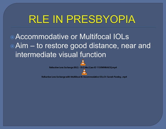 REFRACTIVE LENS EXCHANGE(CLEAR LENS EXTRACTION).pptx by sudhakar.pptx