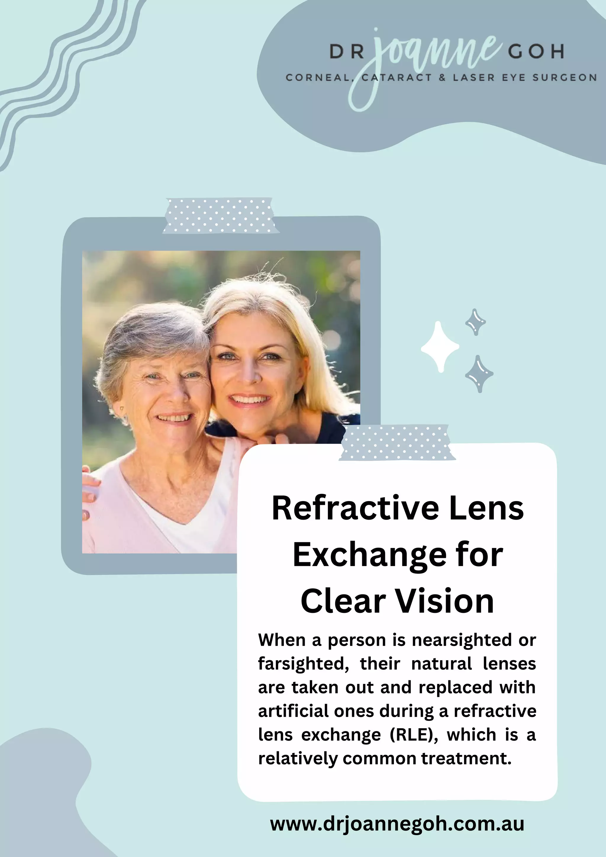 Refractive Lens Exchange for Clear Vision.pdf
