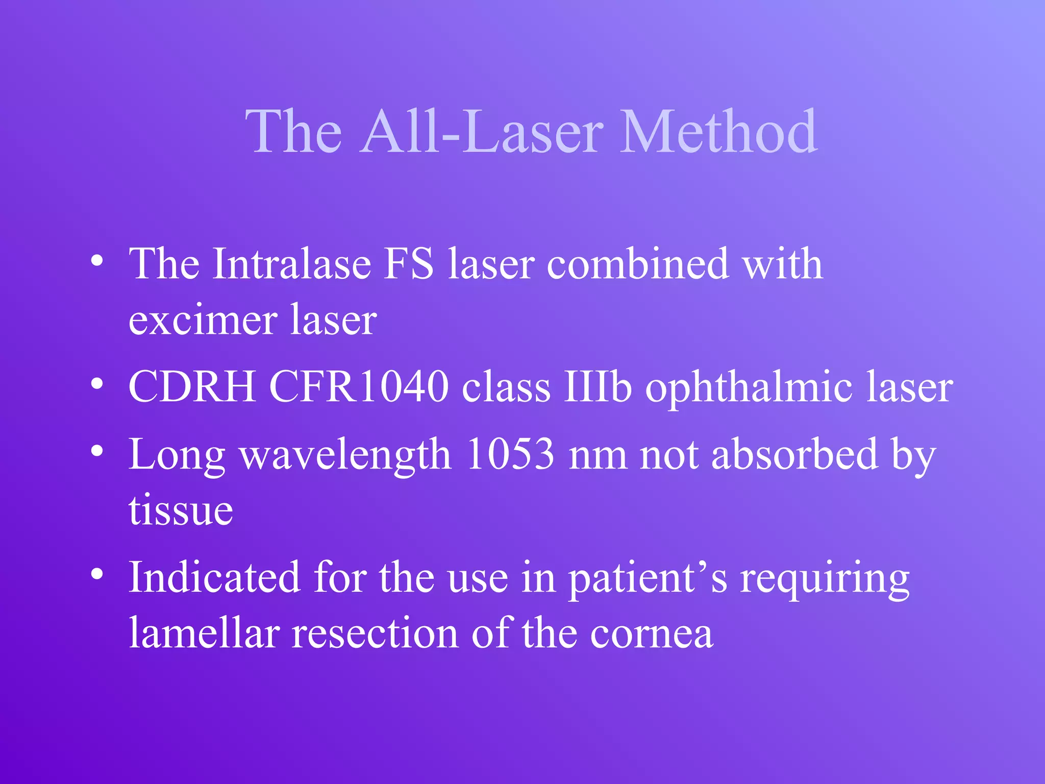 Refractive surgery basics, LASIK | PPT