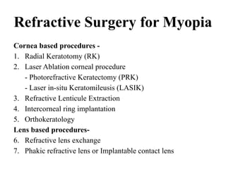 Refractive_Surgery_types and indications Presentation.pptx