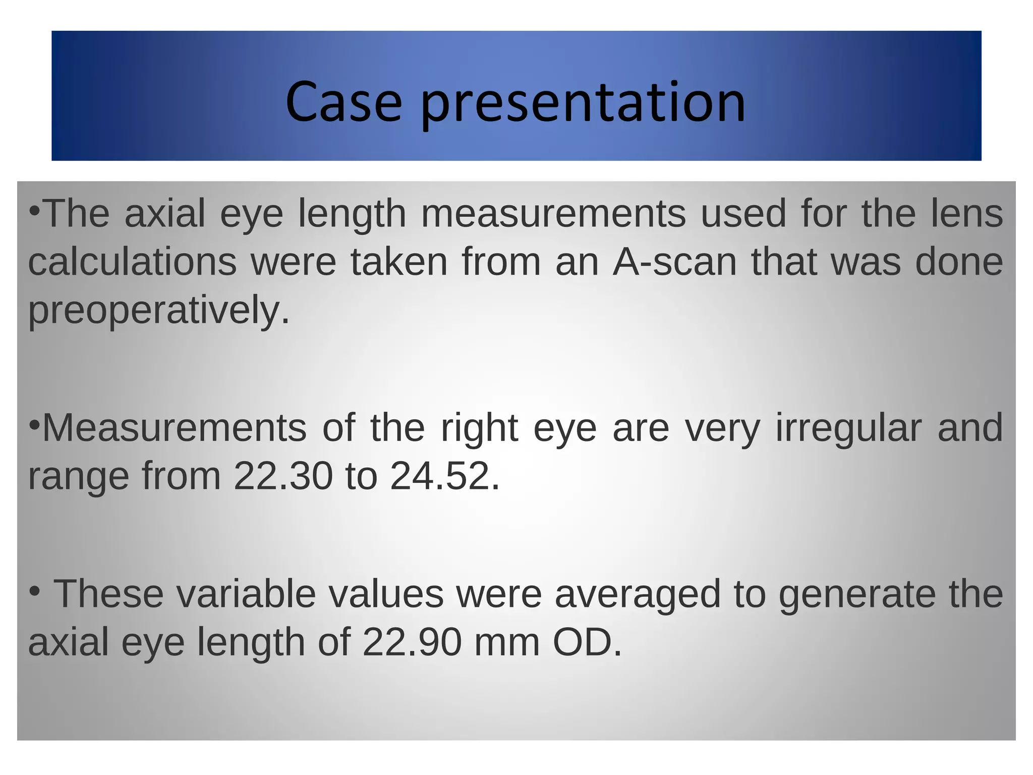 Refractive surprise | PPT