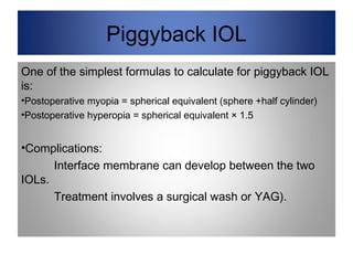 Refractive surprise | PPT