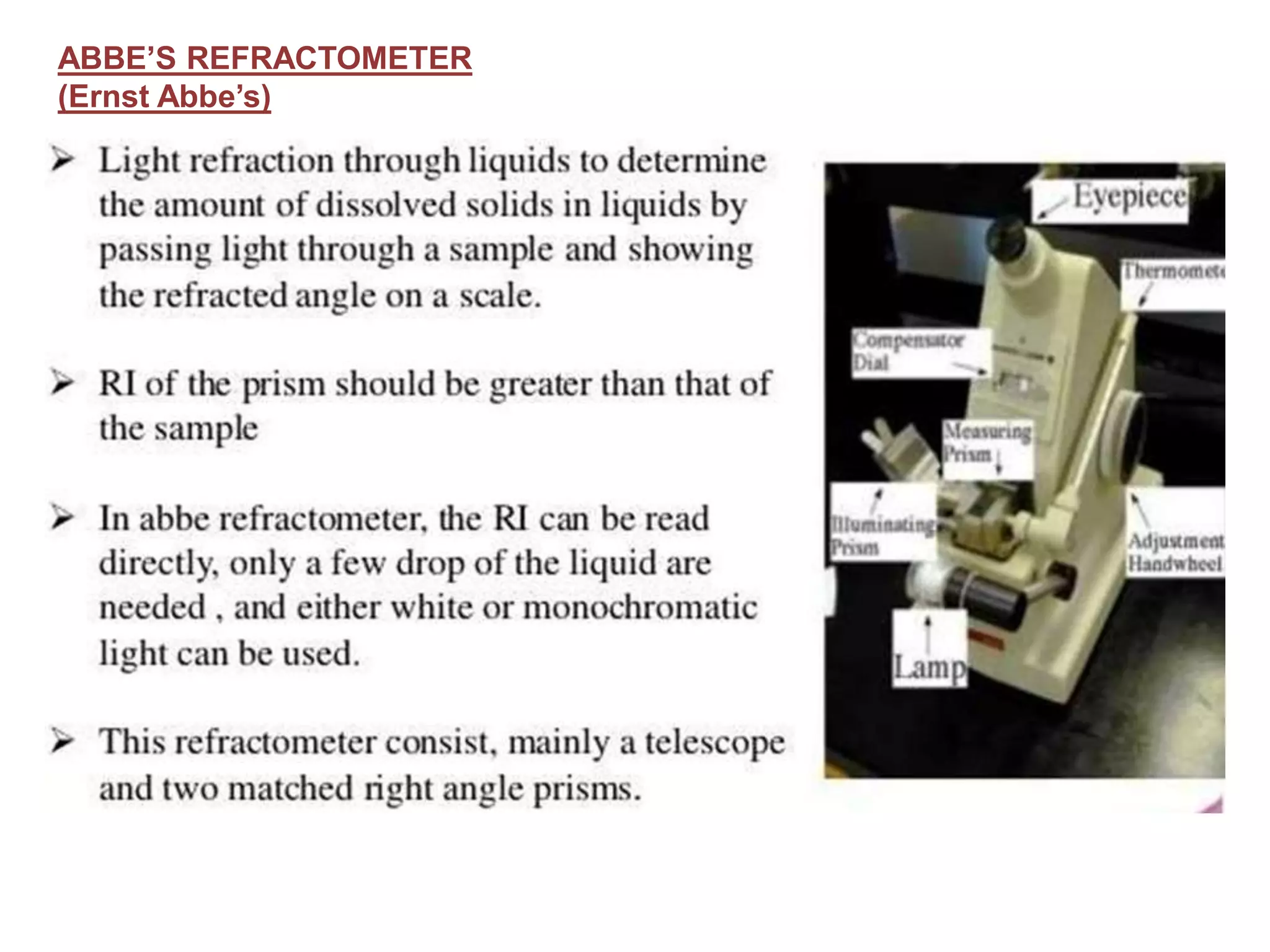 Refractometry | PPTX