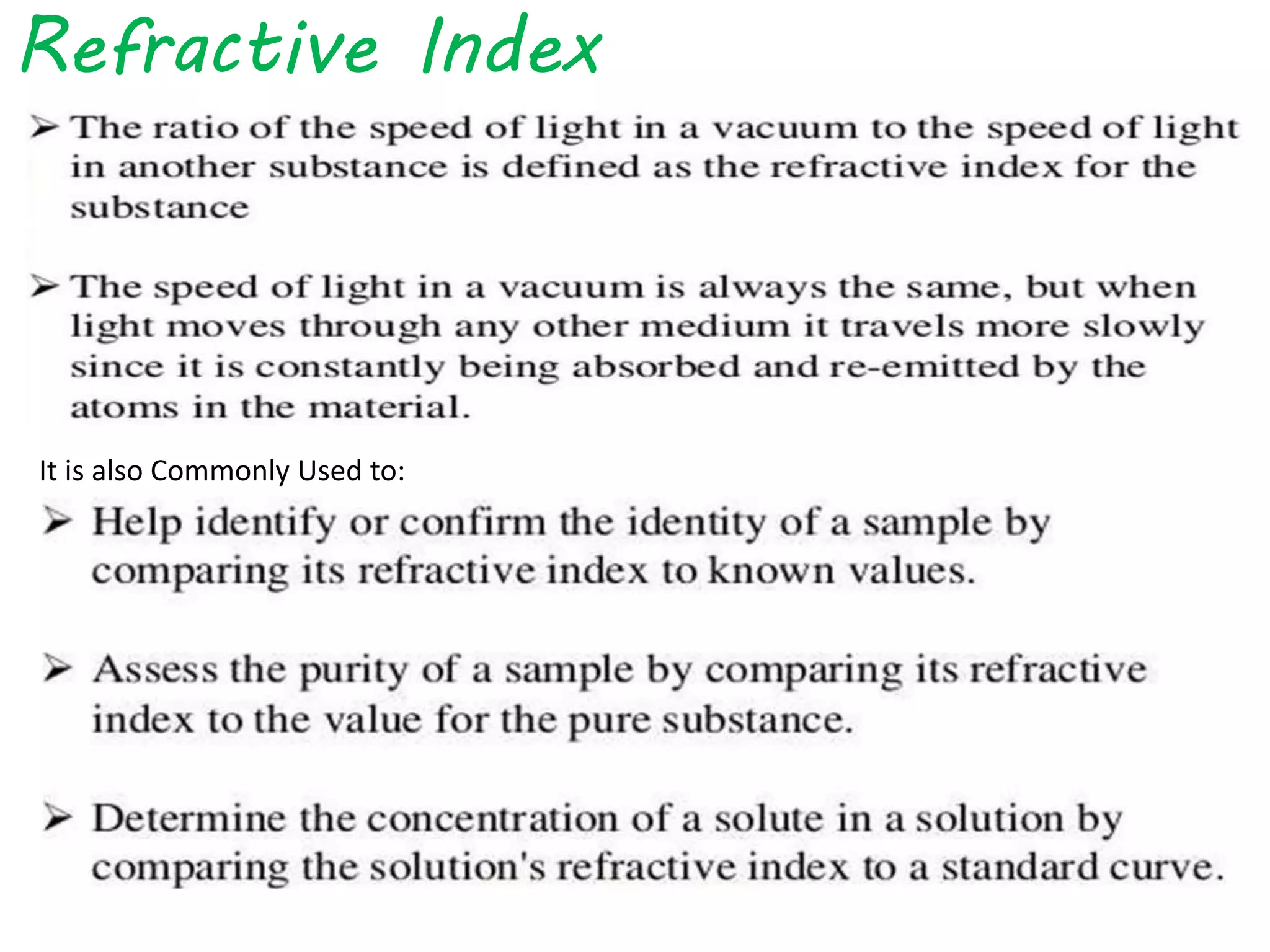 Refractometry | PPTX