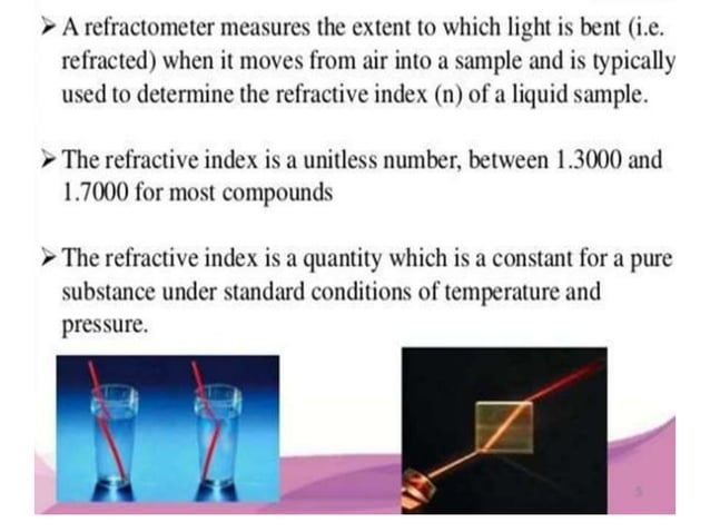 Refractometry | PPTX | Chemistry | Science