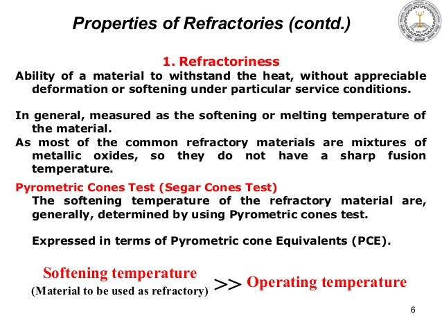 Refractories