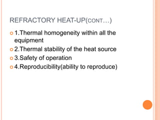 Refractories-A Short Description | PPTX