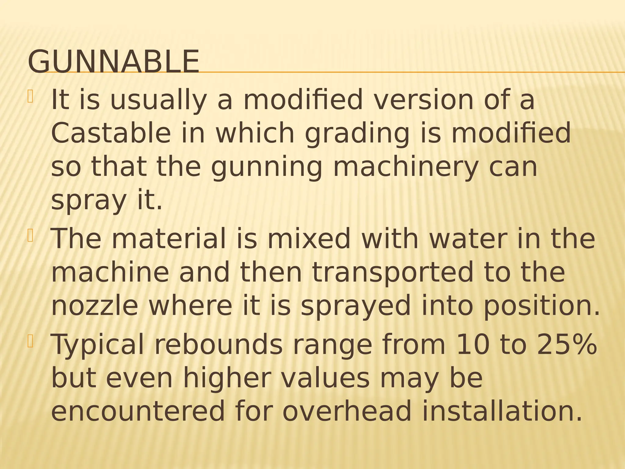 Refractories lesson introduction slidesh | PDF