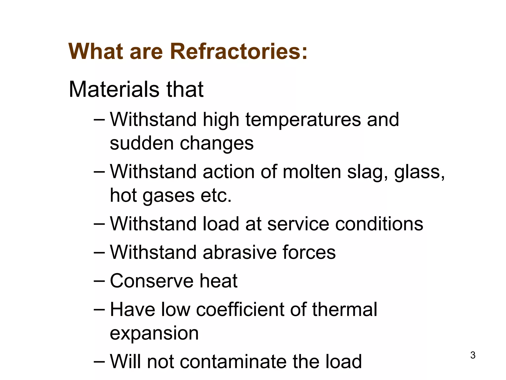 Refractories dr. jawahar | PPT