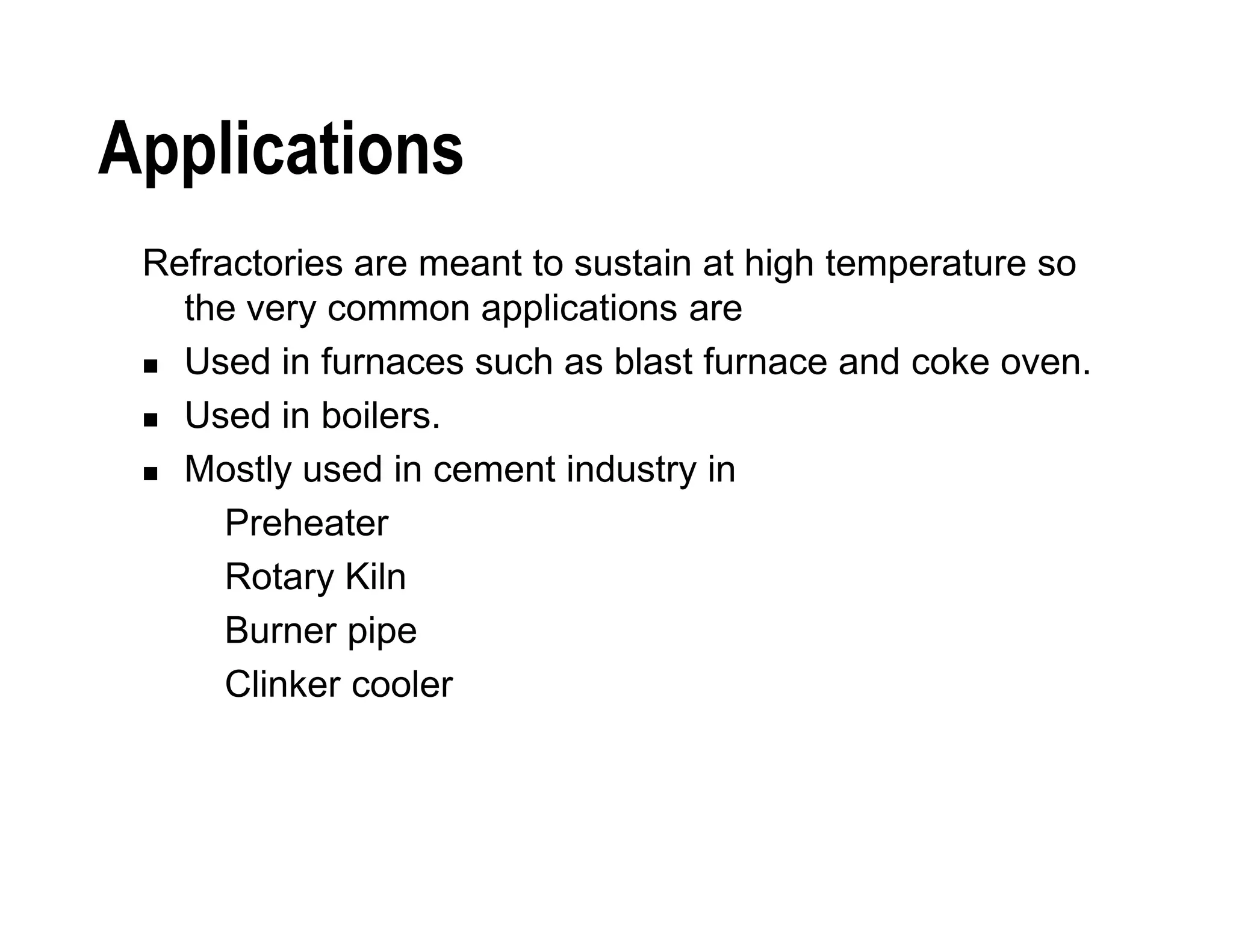 Refractories and its types www.chemicallibrary.blogspot.com