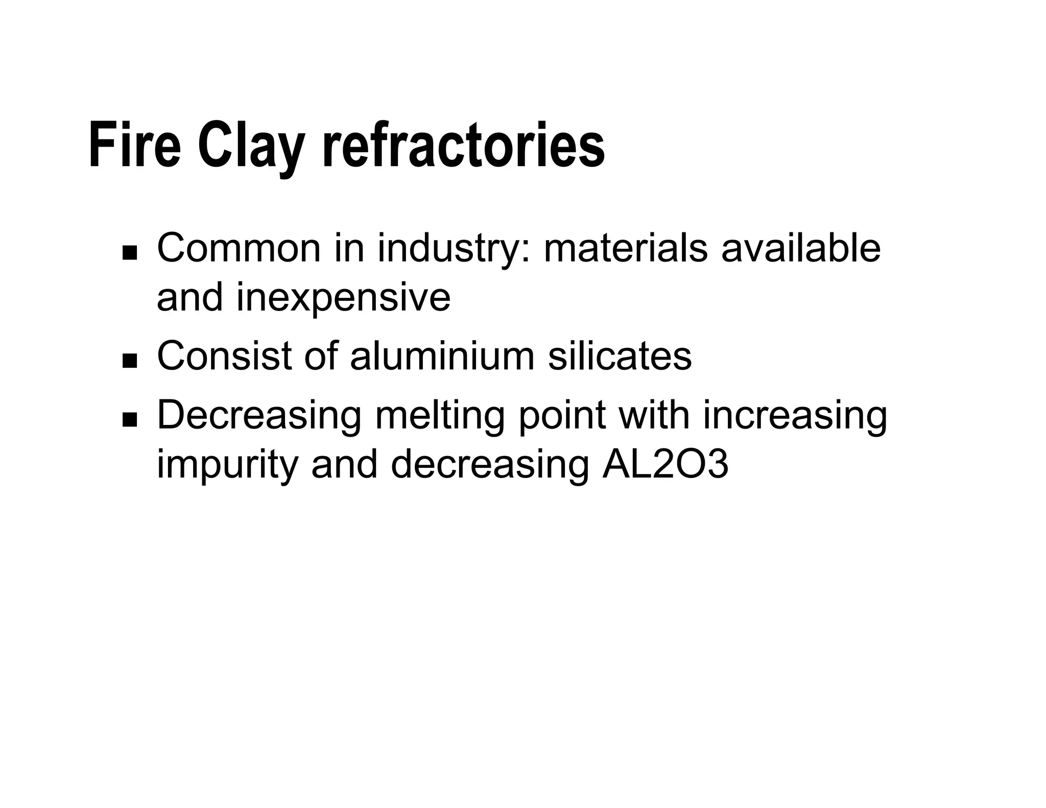 Refractories and its types www.chemicallibrary.blogspot.com