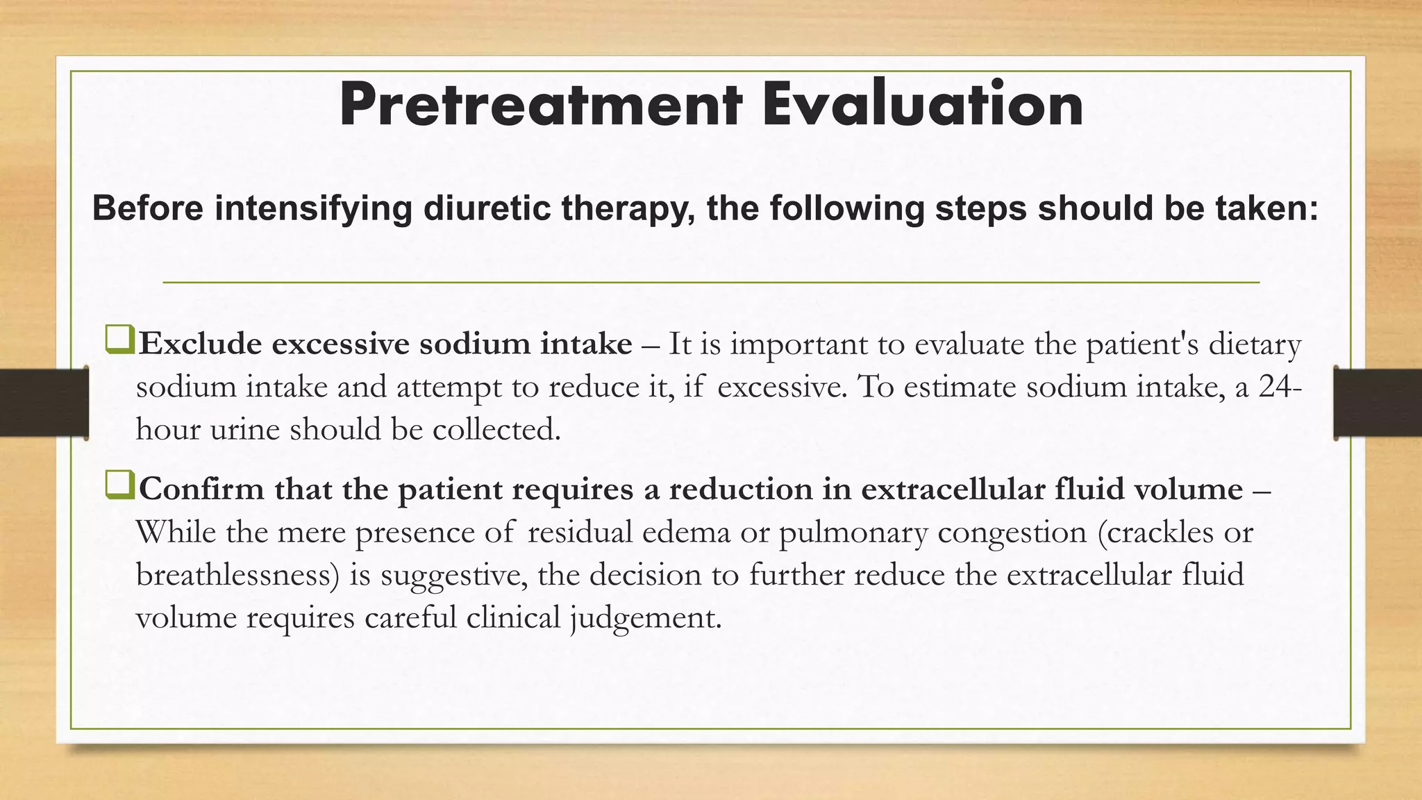 Refractory Edema | PPTX