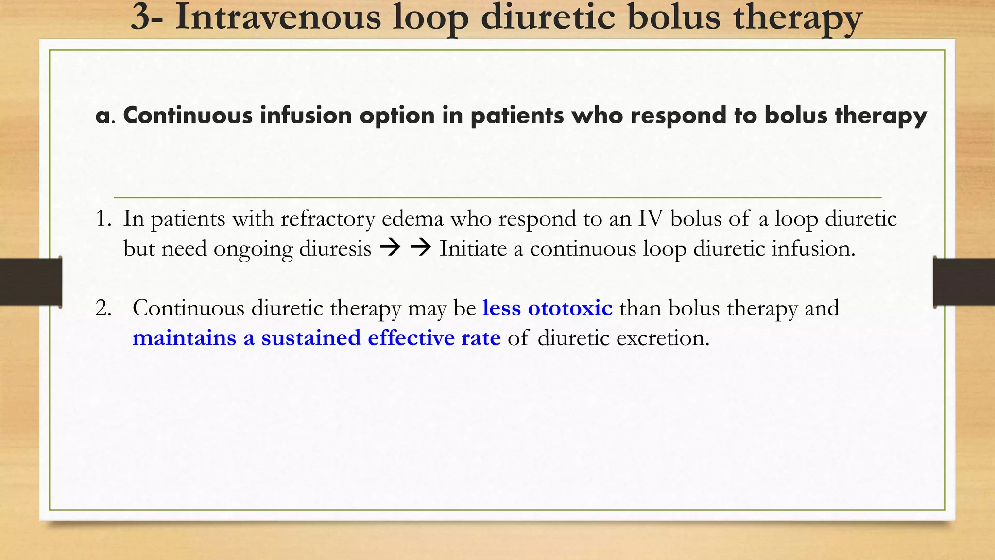 Refractory Edema | PPTX