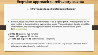 Refractory Edema | PPTX