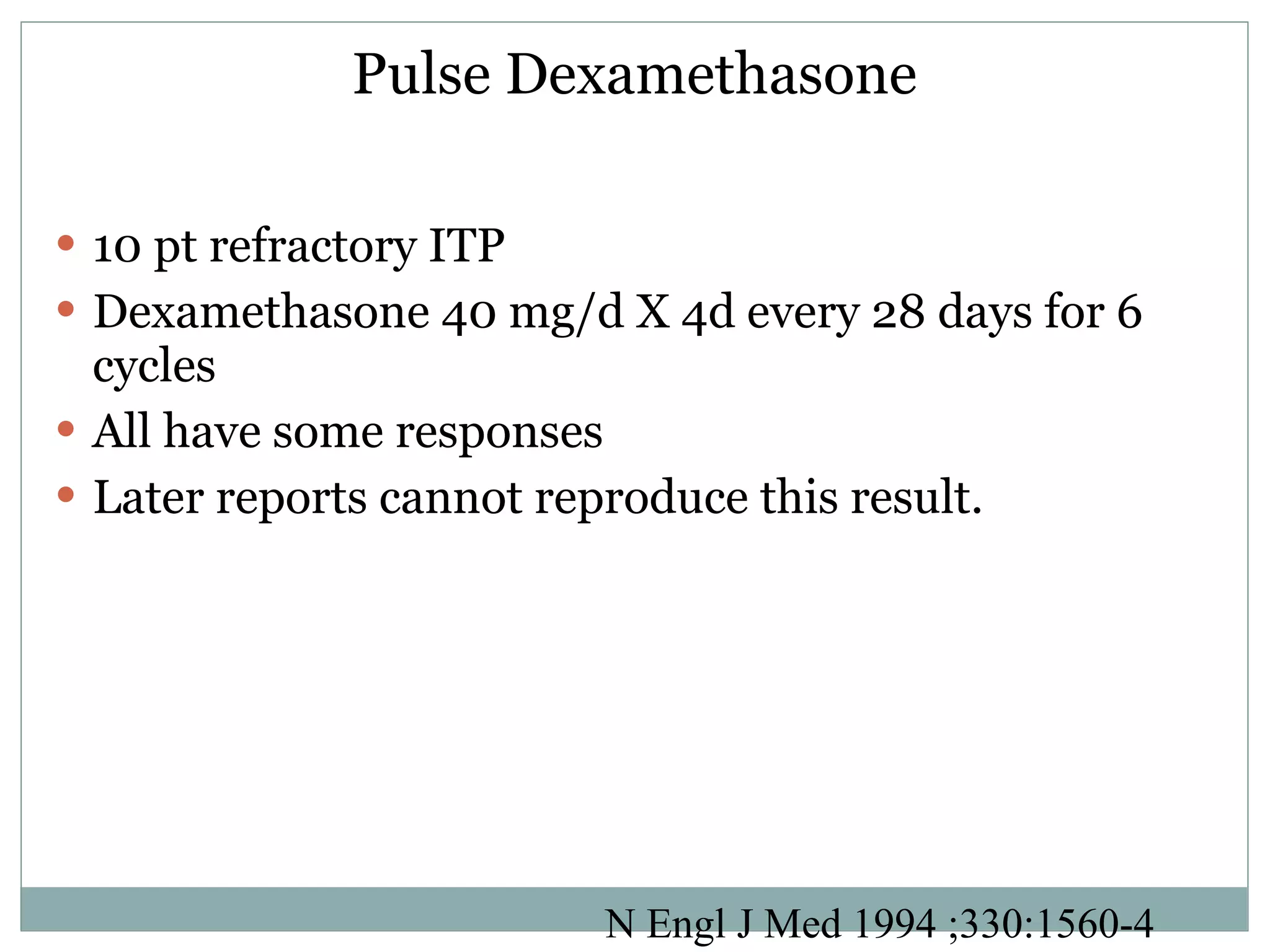 Refractory ITP | PPT