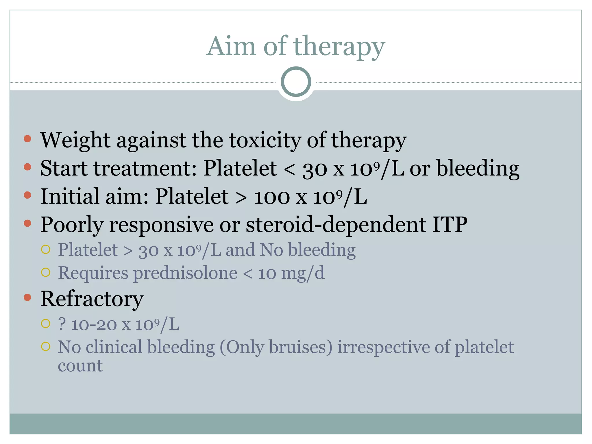 Refractory ITP | PPT