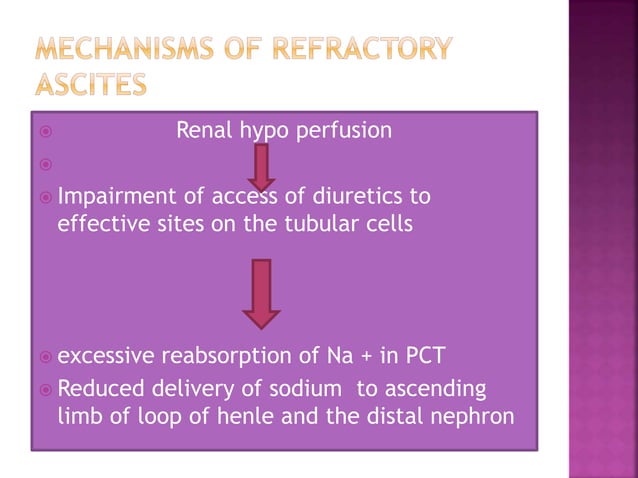 Refractory ascites | PPTX
