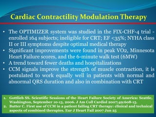 Refractory heart failure - Diagnosis, Management, Device Therapy | PPTX