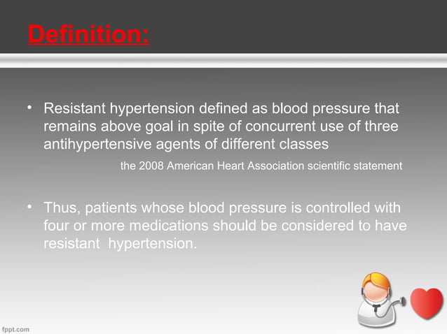 Refractory hypertension approach | PPT