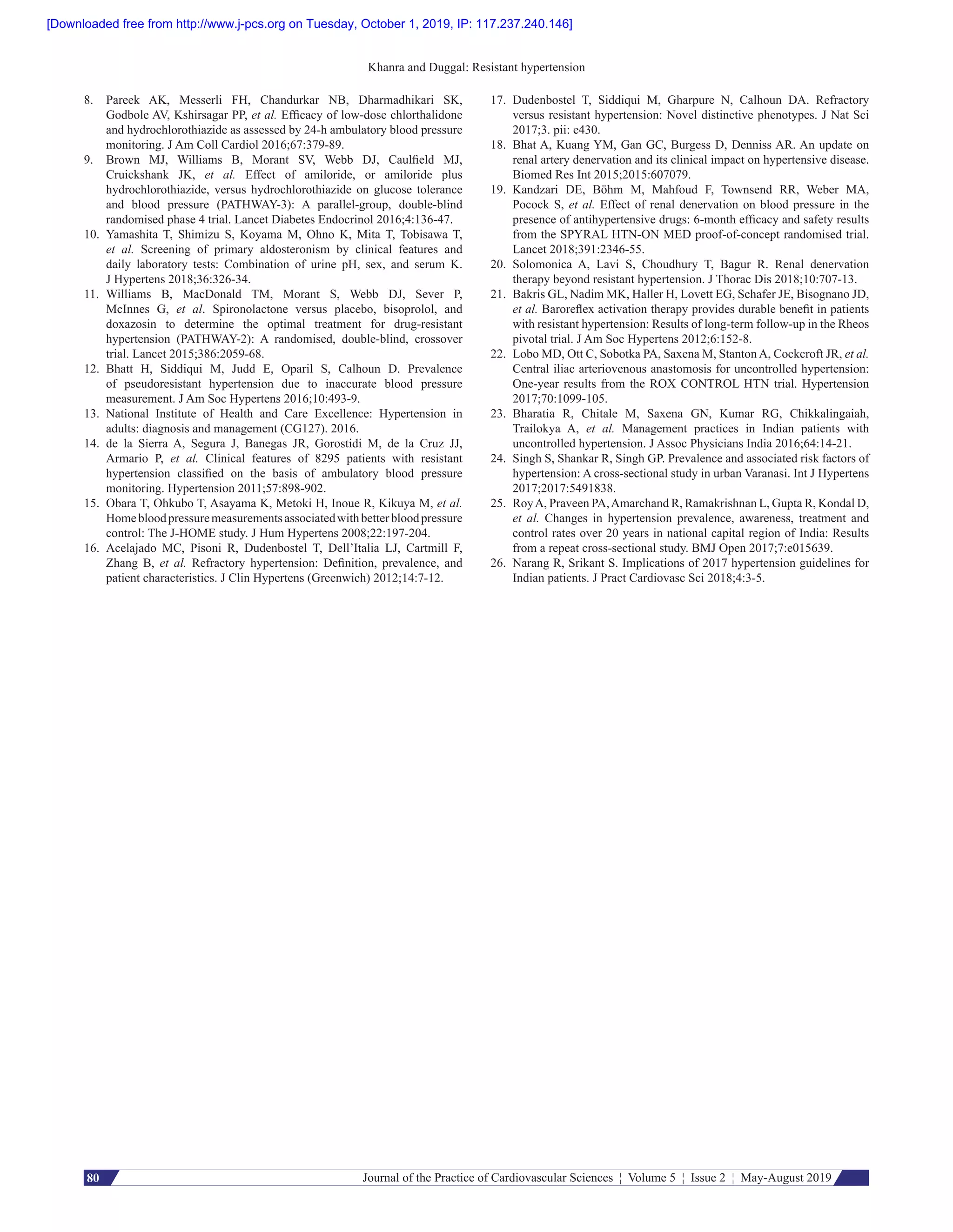 Refractory hypertension | PDF