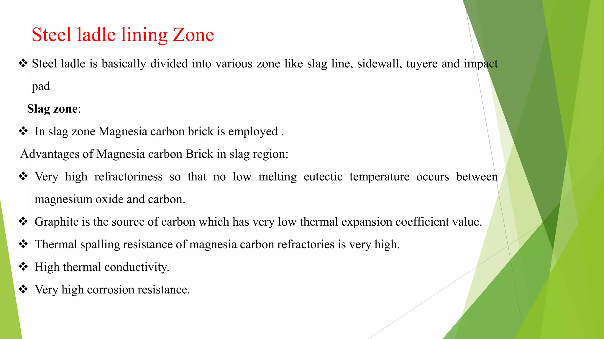 Refractory in steel ladle application | PPTX