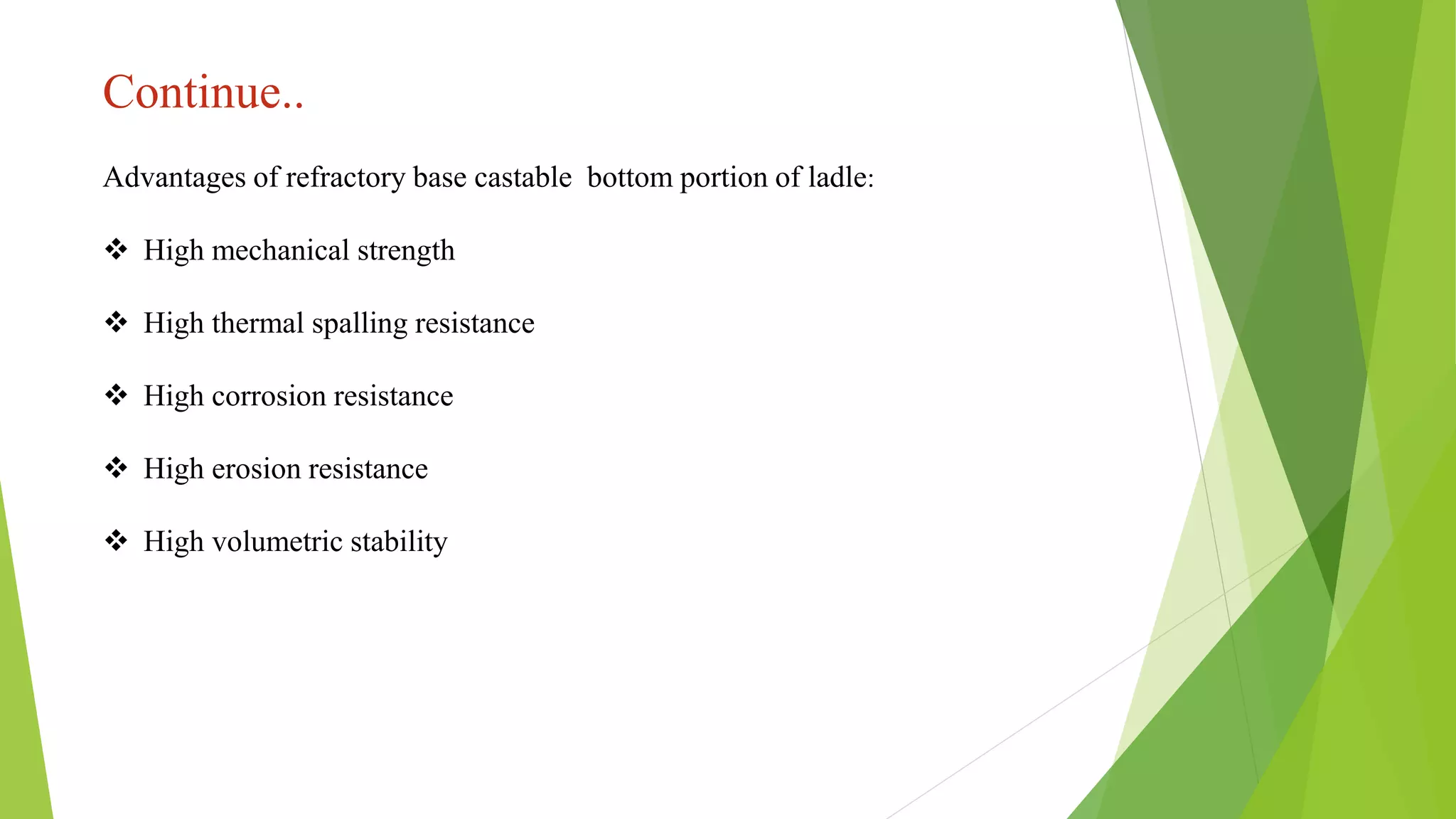 Refractory in steel ladle application | PPTX