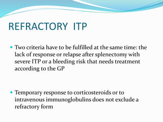 Refractory itp | PPTX